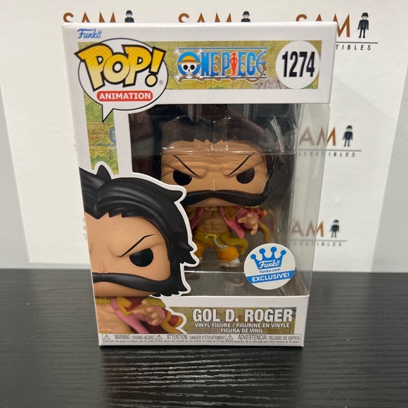 Other | One Piece Gol D Roger Funko Pop 1274 Protector | Poshmark